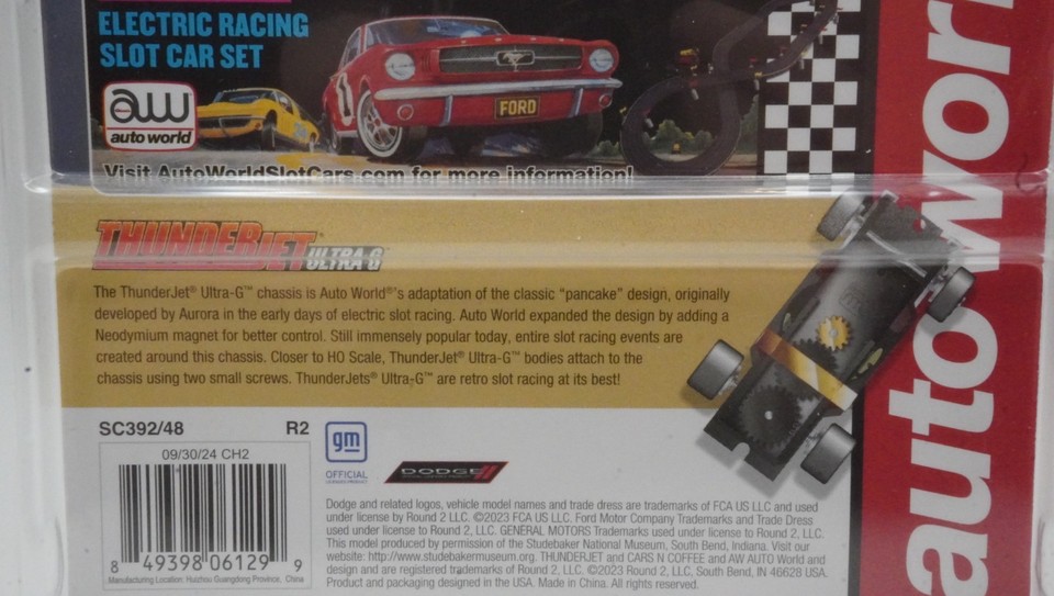 Auto World 1959 Chevrolet Impala Street Rod w/ Blower HO Scale Slot Car ...