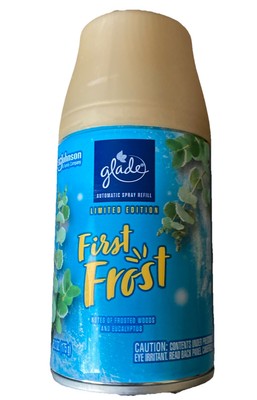 GLADE Automatic Spray Refill Air Freshener FIRST FROST 6.2 oz New | eBay