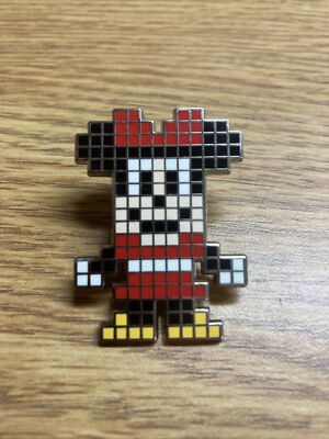Disney Pin 2017 Digital Mystery 8 Bit Pixel Collection - Minnie Mouse ...