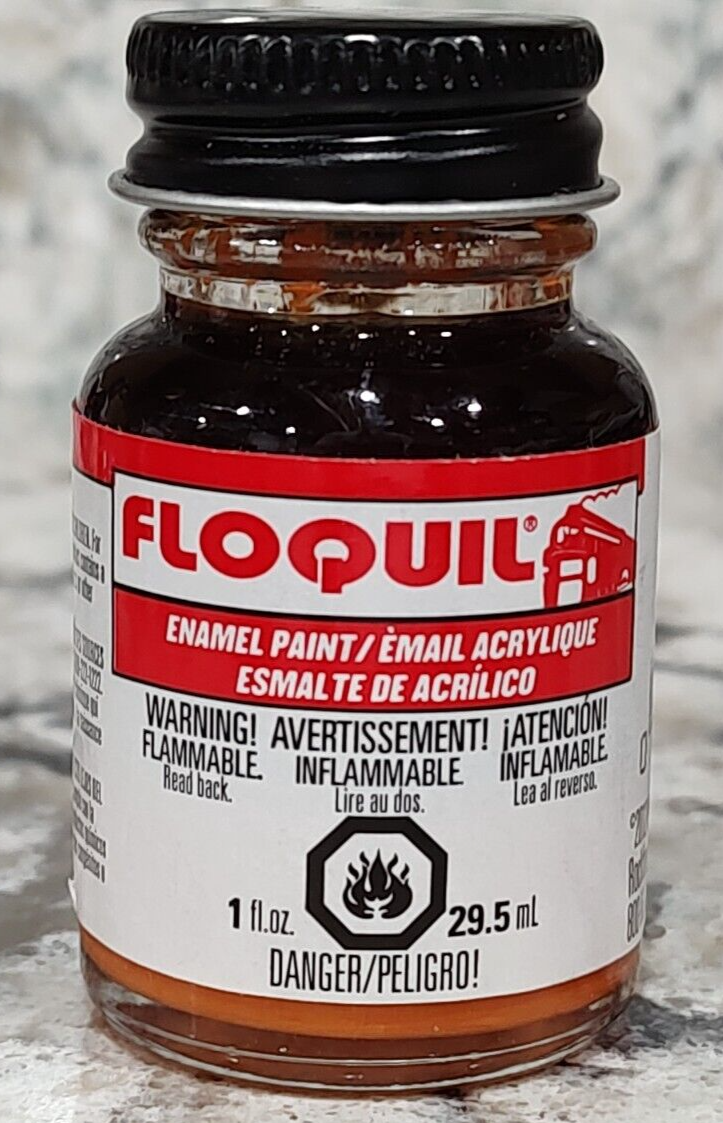FLOQUIL RAILROAD COLORS MODEL PAINT - 1oz 1 OUNCE - REEFER ORANGE | eBay