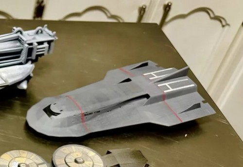 Modern BATTLESTAR GALACTICA Fleet Ship Rising Star -12" Model Kit | eBay