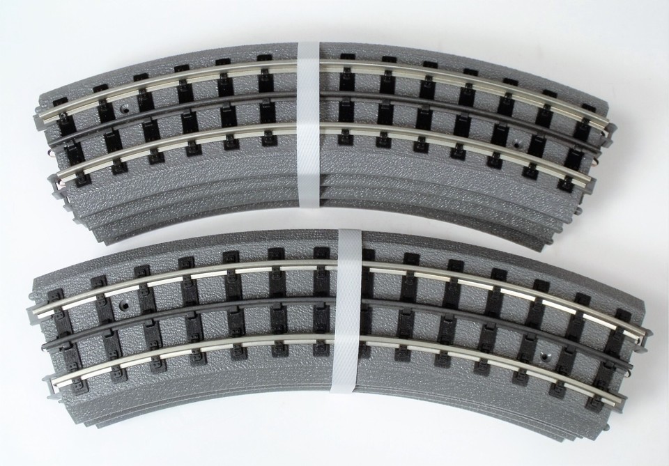 NOS 8pc MTH REALTRAX 40-1002 O-31 CURVED TRACK 31"x31" CIRCLE O-GAUGE ...