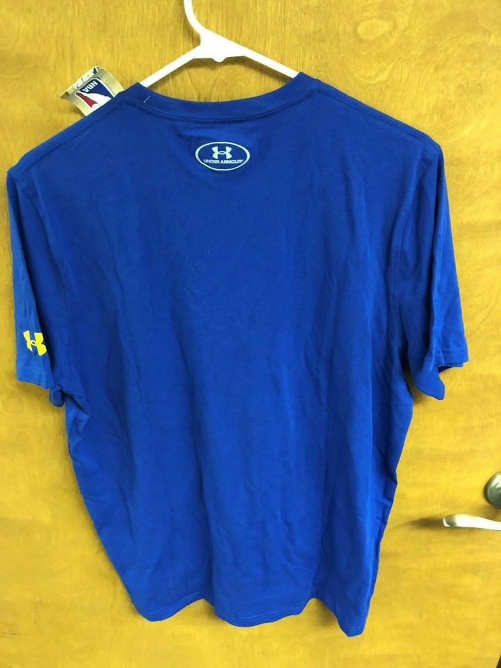NWT Men's Under Armour Golden State Warriors NBA Draft Combine Shirt ...