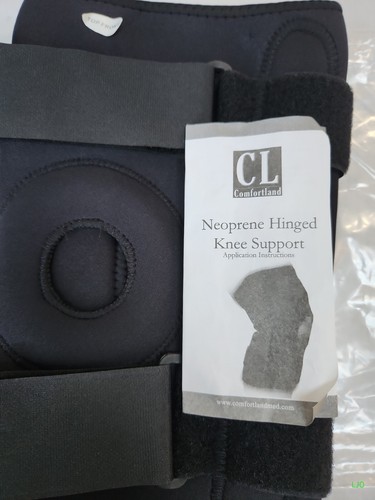 New CL COMFORTLAND Universal Neoprene Hinged Knee Support Brace Model ...