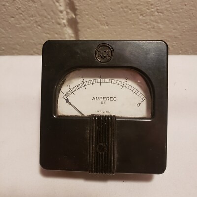 Weston Ampere Meter Bakelite Panel RCA | eBay