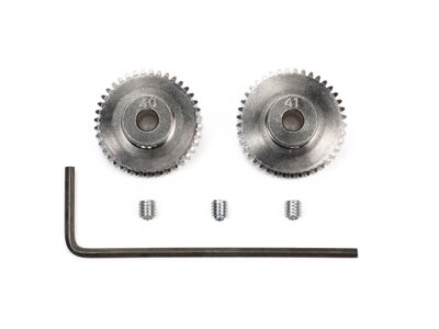 Tamiya 53420 0.4 Pinion Gear (40T/41T) Set For FF03/XV01/TB04/TA06/TA08 ...