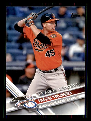2017 Baseball Topps Mark Trumbo Baltimore Orioles #55 | eBay