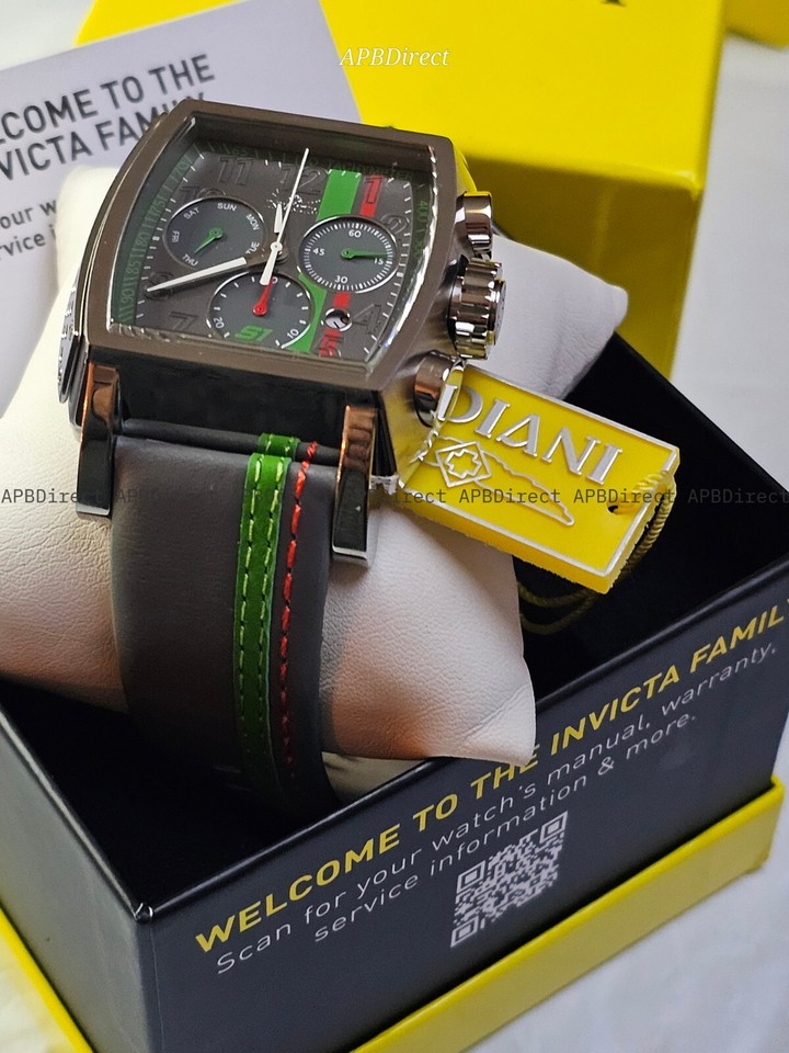 Invicta – S1 Rally – Race TEAM Swiss Z60 Chronograph Gray RED GREEN ...