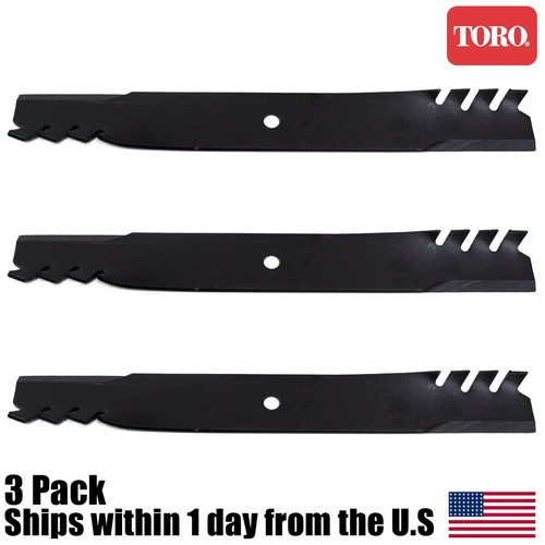Set of 3 Genuine OEM Toro 60" Deck Atomic Mulching Blades 105-8777-03 ...