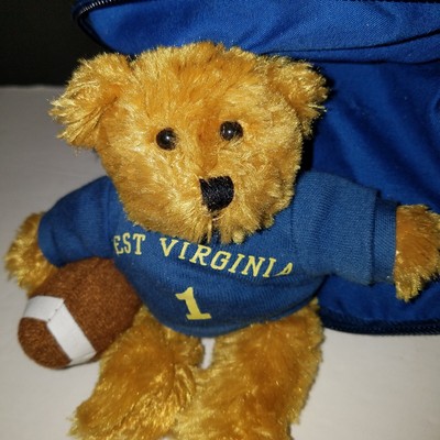 West Virginia Mountaineers Plush Bear to Football WVU Plushland ...
