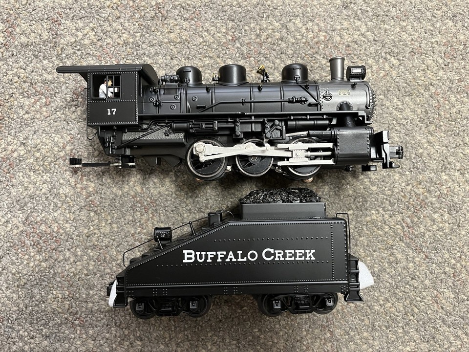 + MTH O RailKing Buffalo Creek 0-6-0 Imperial USRA Steam Switcher PS.3 ...