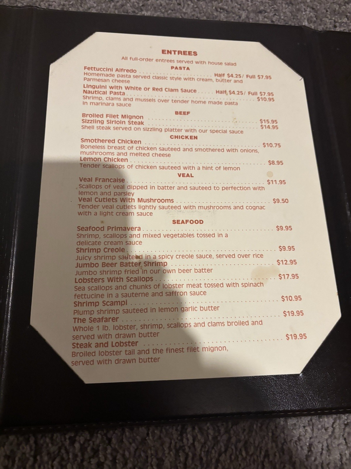 Lou Duva Signed Restaurant Menu Boxing | eBay