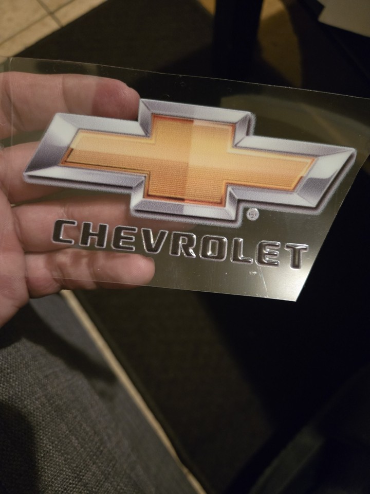 Chevrolet Emblem sticker 5x 2.5 Inches Bowtie Truck Car Uv Sticker ...
