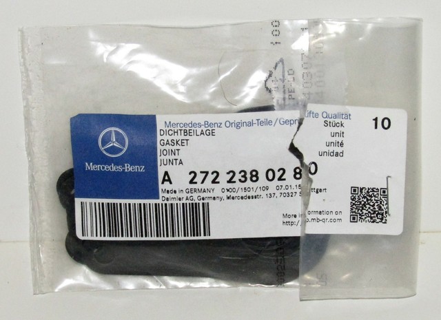 Genuine MERCEDES BENZ Shut off Valve Gasket OEM Part No A2722380280 for ...