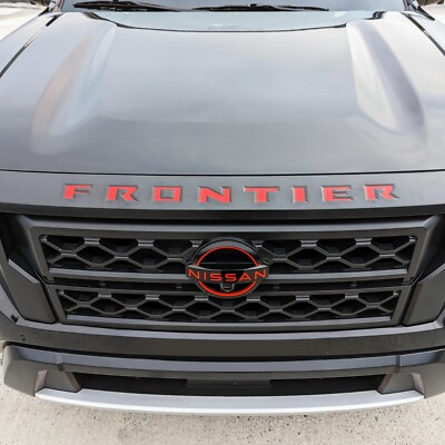 For 2022-2023 Frontier Front Decal Vinyl Overlay Insert Sticker Letter ...