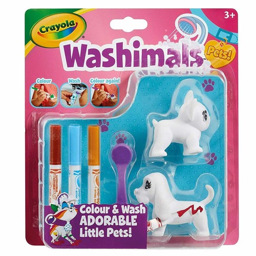 Crayola Creative Toys - Washimals, Cats, Dogs, Saloon, Vet, Safari ...