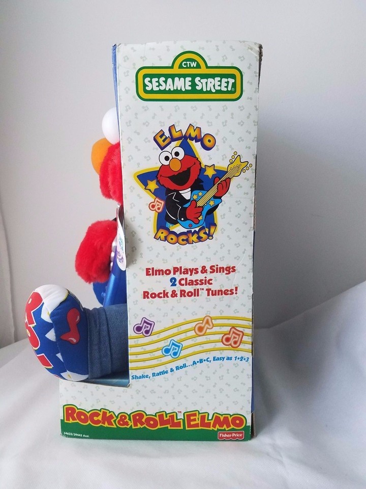 Rock & Roll Elmo doll, by Fisher Price in 1998, still in the box | eBay