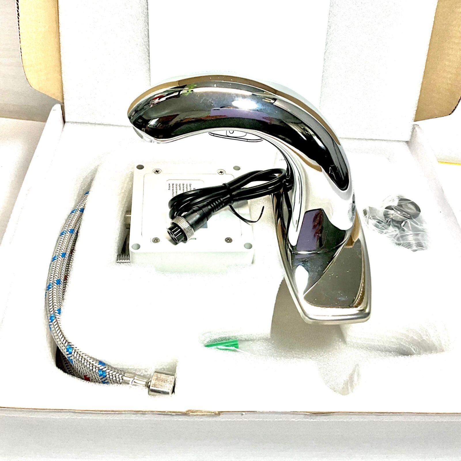 Professional Sanitary Wares Chrome Automatic Bathroom Faucet | eBay