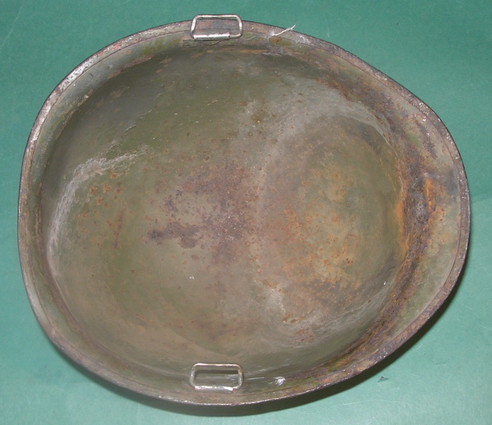 WWII WW2 Helmet with Liner 101st Airborne Jump Paratrooper US Army ...