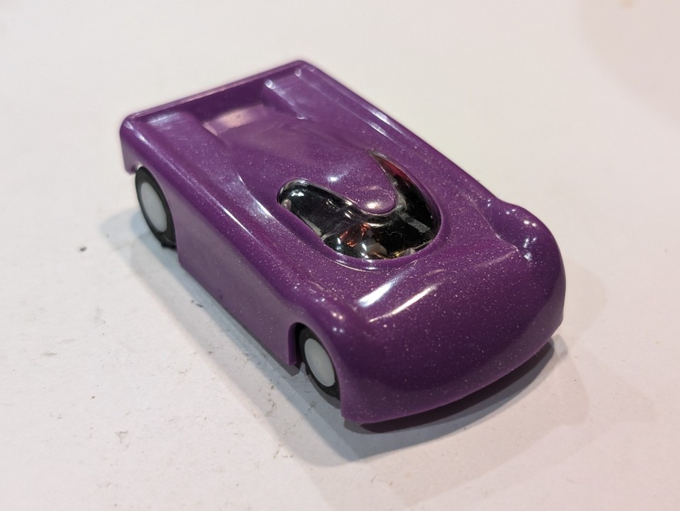 PURPLE WIZZARD HARD BODY HO SCALE SLOT CAR | eBay