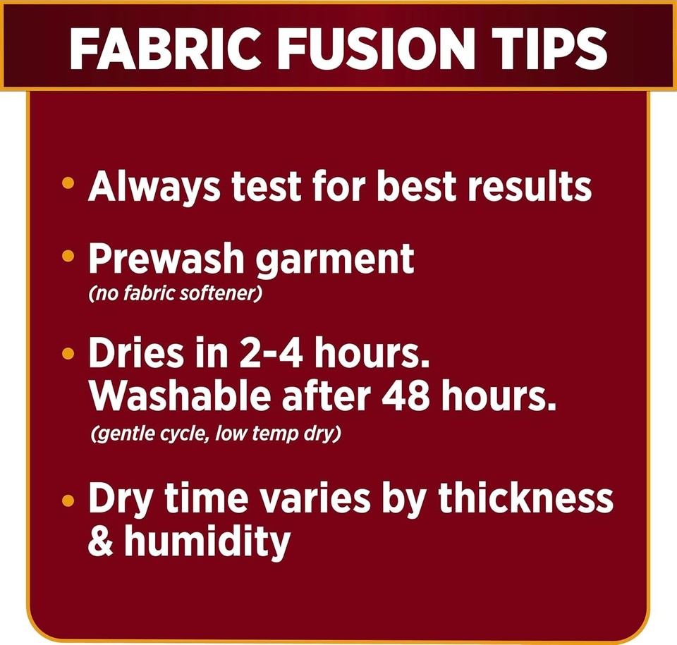 Fabric Glue Mighty Mend it Fabric Glue Permanent Clear Washable ...