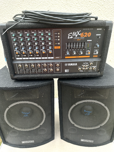 Yamaha EMX 620 / Skytec speakers PA system - | eBay UK
