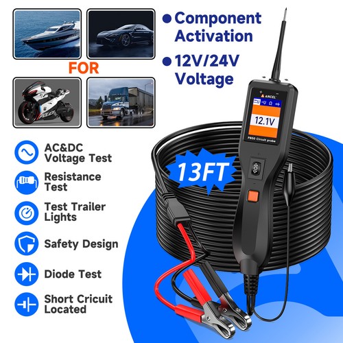 Automotive Car Circuit Tester Electrical Power Probe Leakage Injector ...