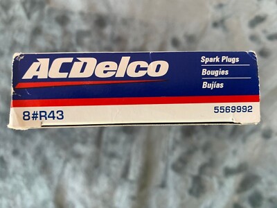 ACDelco Spark Plugs R43 8 Pack 5569992 AC Delco | Gasoline | Copper ...
