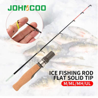 Ice Fishing Rod 50cm UL ML M MH Winter Fishing Rod Soft Tip With Flat ...