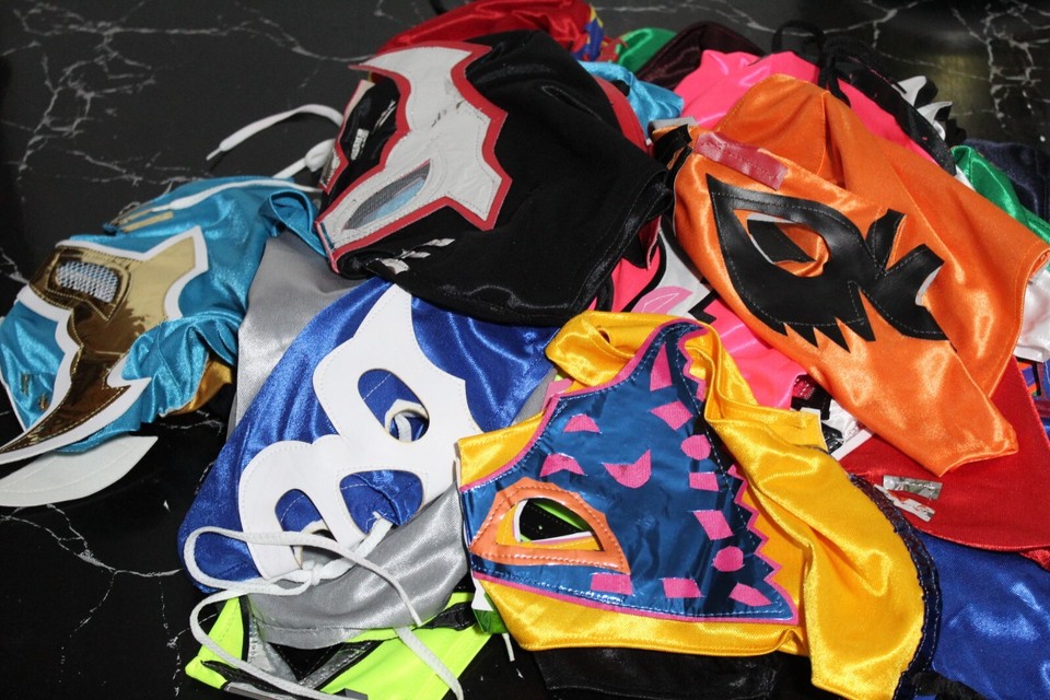 Lot of 92 (ninety two) ADULT wrestling masks special deal ADULTO lla | eBay