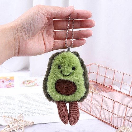 13cm Avocado Keychain Fruits Stuffed Plush Toy Filled Doll Key ring ...