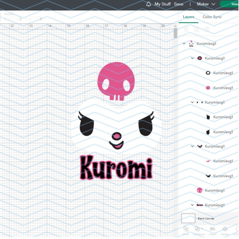 Kuromi SVG Cricut, Silhouette Cut Files | eBay