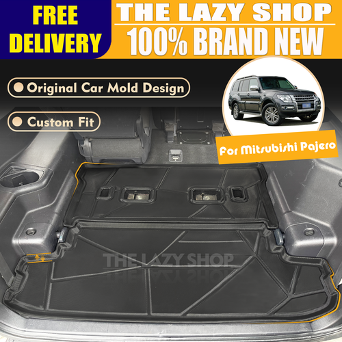 3D TPE Rear Boot Mat Cargo Mat for Mitsubishi Pajero 2000+ | eBay