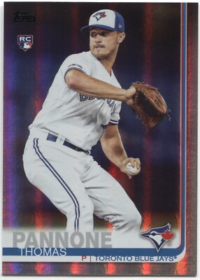THOMAS PANNONE RC 2019 Topps Update RAINBOW FOIL - TORONTO BLUE JAYS ...