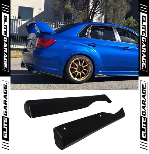 Rear Bumper Spats Valance Pods Aprons Fits: Subaru Impreza WRX STI (11 ...