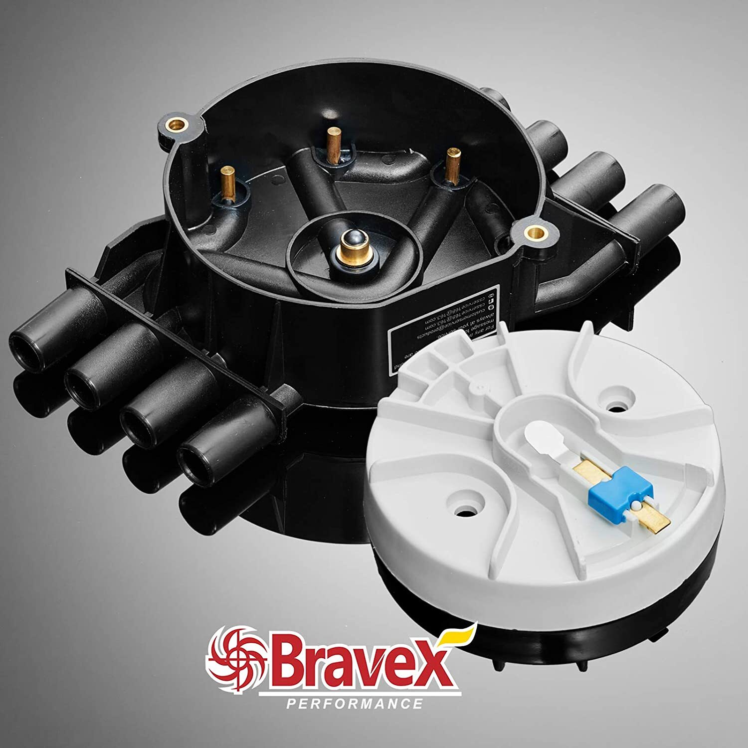 Distributor Cap and Rotor Kit Brass Terminals For Chevy Vortec V8 5.0L ...