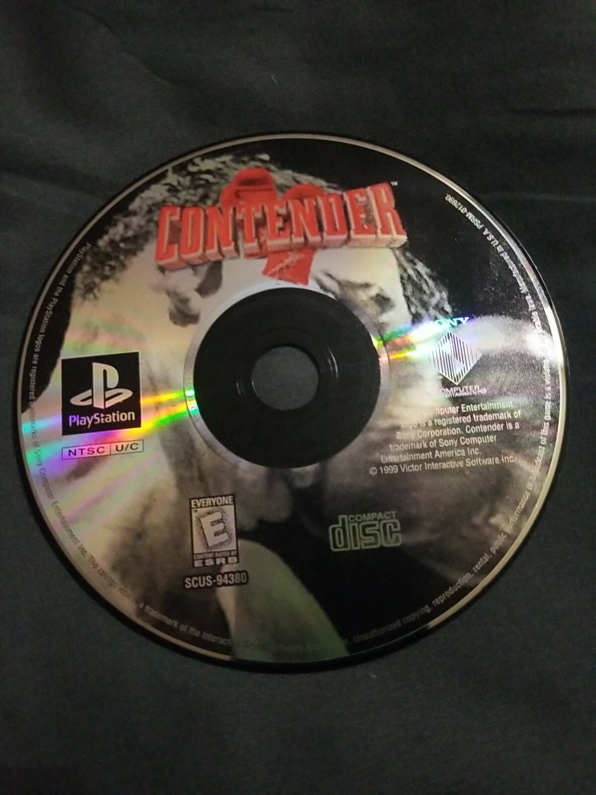 PS1 Contender Boxing Original Sony Playstation 1 Disc Only Tested ...