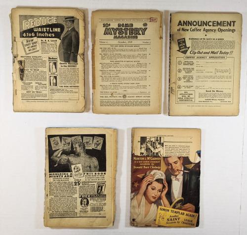 10 Detective Pulps 1922 - 1951 | eBay