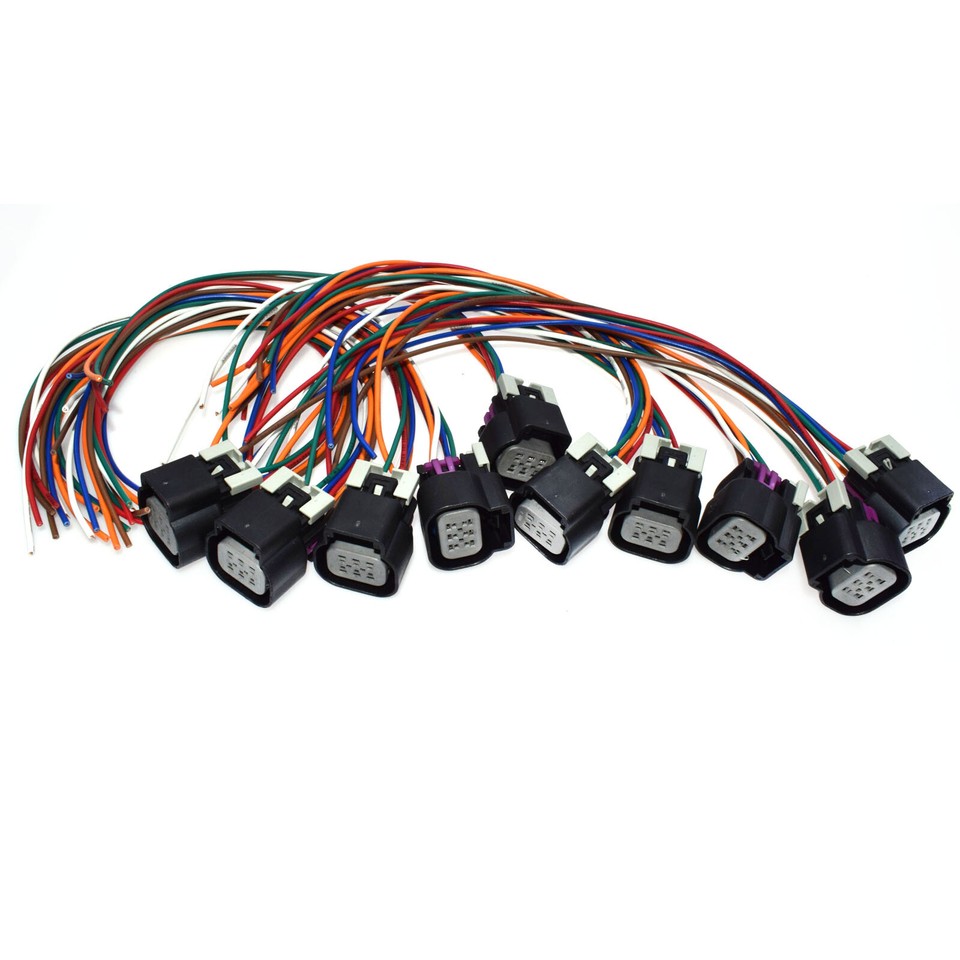 10 PCS LS2 LS3 LS7 Throttle Body Actuator Connector Pigtail Plug PT2713 ...