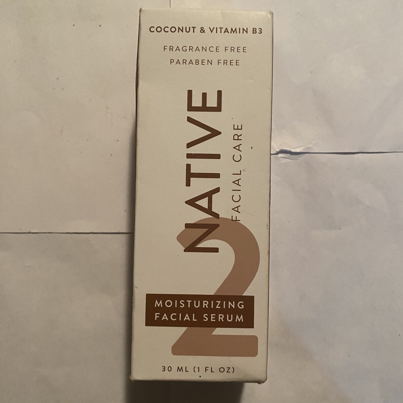 Native Facial Care Moisturizing Facial Serum 1 Oz Step 2 Coconut ...