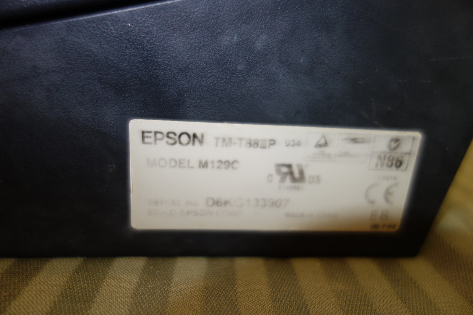 Epson M129B TM-T88IIP Thermal Receipt Printer Parallel POS Printer | eBay