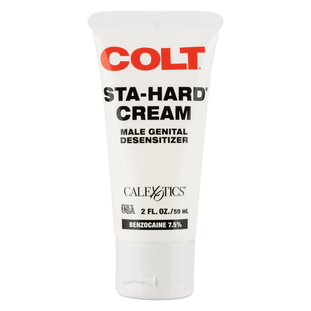 Colt Sta-Hard Cream Male Genital Desensitizer 2oz for Longer Lasting ...