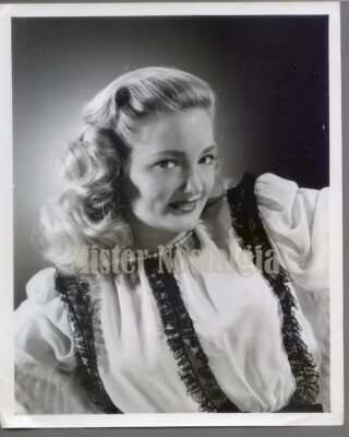 Vintage Photo 1947 Janet Winkler MGM photo by Clarence Bull film Good ...