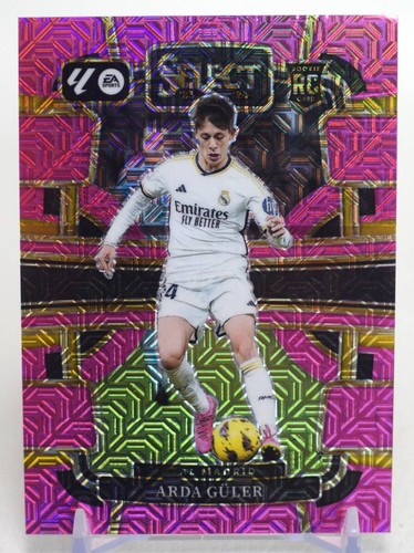2023 24 Panini Select Pink Mojo Terrace Prizm 115 Arda Guler La Liga ...
