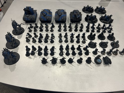 Warhammer 40k Imperial Guard Complete 2000 Point Army Cadian Astra ...
