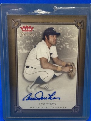 Bill Freehan 2004 Fleer Greats AUTO AUTOGRAPH #GBA-BF Detroit Tigers 🐅 ...