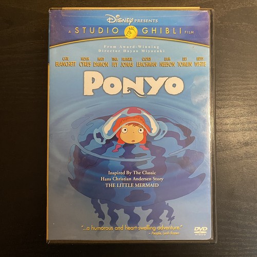 Ponyo-2 DVD-Studio Ghibli-Anime-Hayao Miyazaki-Disney | eBay