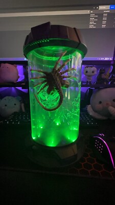 Alien Romulus 2024 Regal Popcorn Bucket~Xenomorph Face Hugger Light Up ...