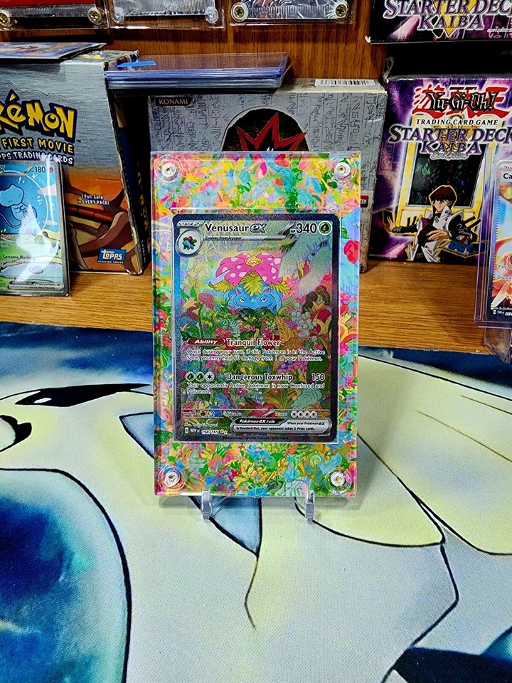 Pokemon 151 Venusaur EX 198 Custom Display Case Slab | eBay