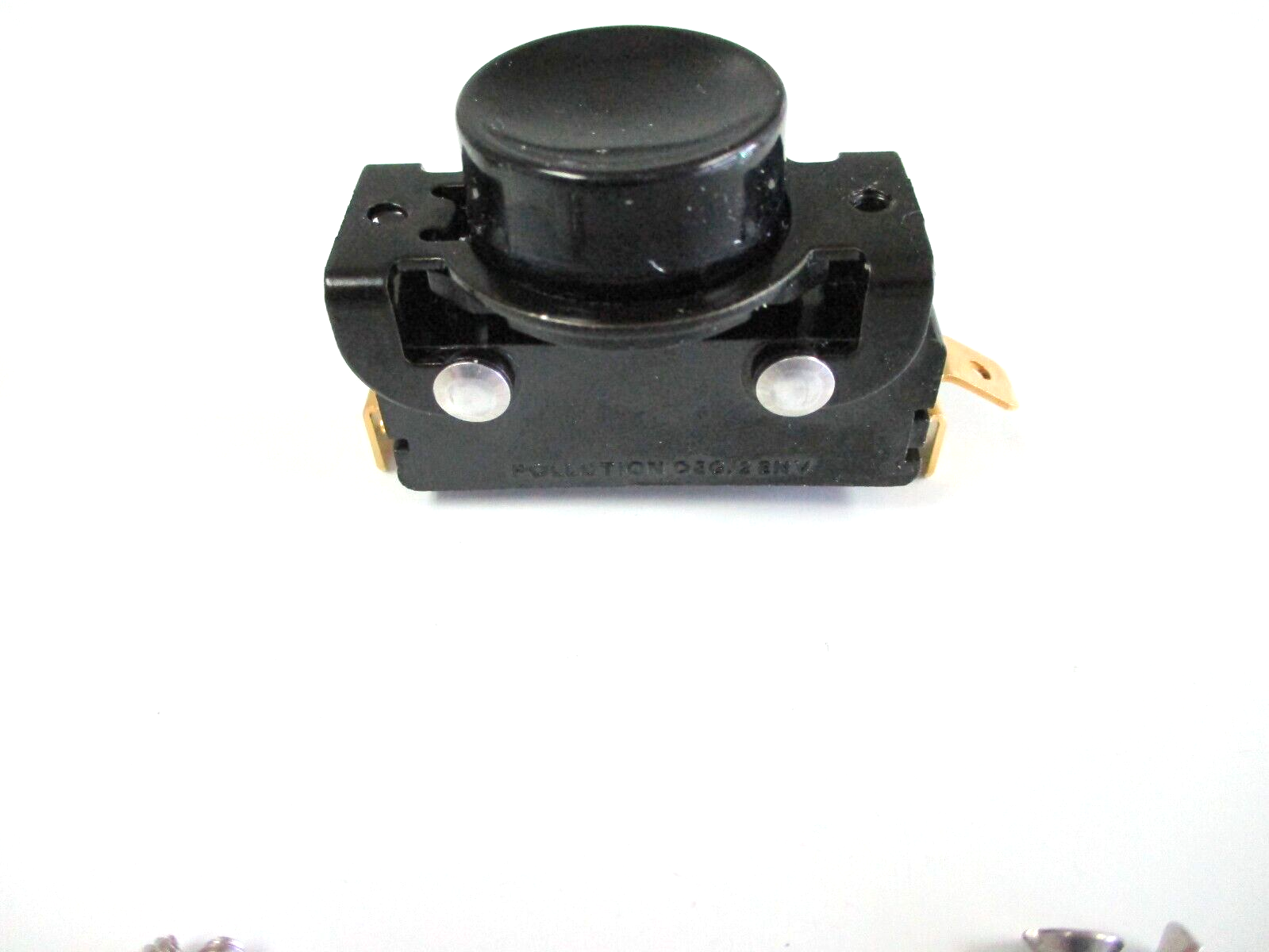 Hobart Mixer Switch, ON OFF switches. W/covers, pair of 2 red & black ...